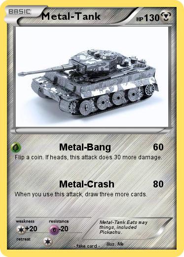Pokémon Metal Tank - Metal-Bang - My Pokemon Card