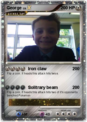 Pokémon George 1023 1023 - Iron claw - My Pokemon Card