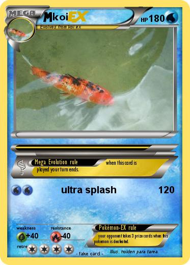 Pokémon koi 13 13 - ultra splash - My Pokemon Card
