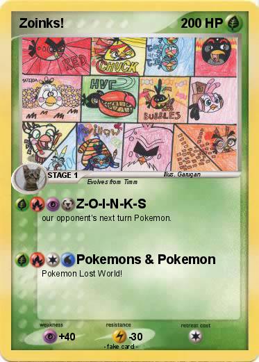 Pokémon Zoinks - Z-O-I-N-K-S - My Pokemon Card