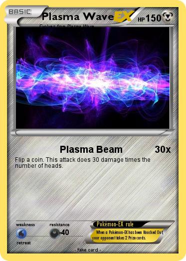 Pokémon Plasma Wave - Plasma Beam - My Pokemon Card