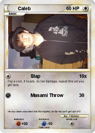 Pokémon Caleb 200 200 - Slap - My Pokemon Card