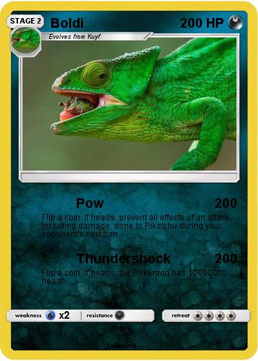 Pokémon Boldi - Pow - My Pokemon Card