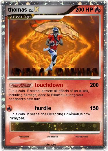 Pokémon thomas 1784 1784 - touchdown - My Pokemon Card