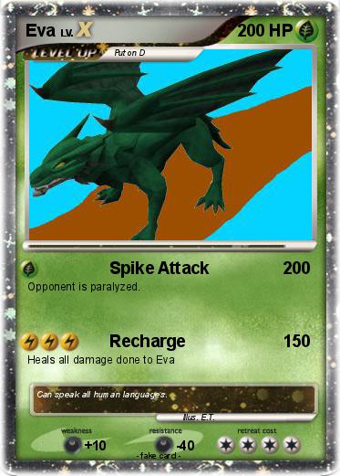 Pokémon Eva 228 228 - Spike Attack - My Pokemon Card