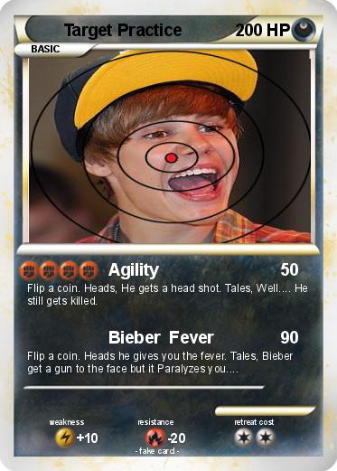 Pokémon Target Practice 1 1 - Agility - My Pokemon Card