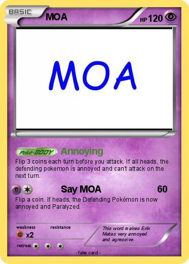 Pokémon MOA 13 13 - Annoying - My Pokemon Card