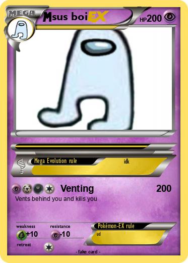 Pokémon sus boi 3 3 - Venting - My Pokemon Card