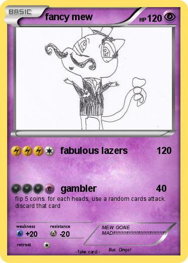 Pokémon fancy mew - fabulous lazers - My Pokemon Card