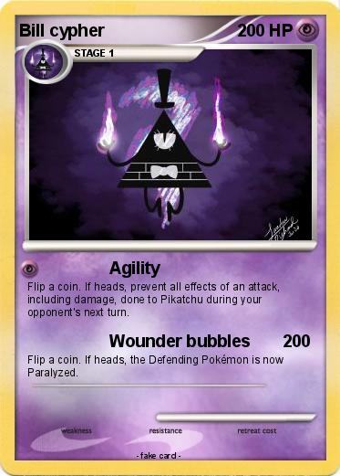 Pokémon Bill cypher 64 64 - Agility - My Pokemon Card