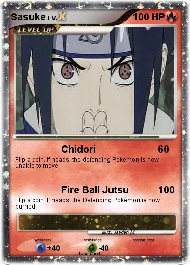 Pokémon Sasuke 4813 4813 - Chidori - My Pokemon Card