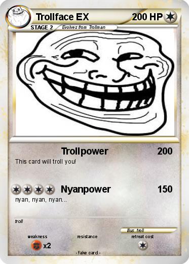 Pokémon Trollface EX 3 3 - Trollpower - My Pokemon Card