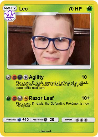 Pokémon Leo 1583 1583 - Agility - My Pokemon Card