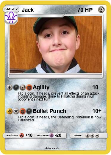 Pokémon Jack 3214 3214 - Agility - My Pokemon Card