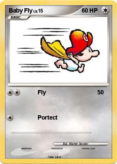 Pokémon Baby Fly - Fly - My Pokemon Card