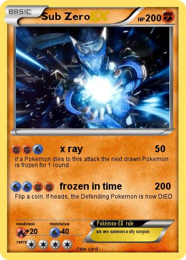 Pokémon Sub Zero 479 479 - x ray - My Pokemon Card