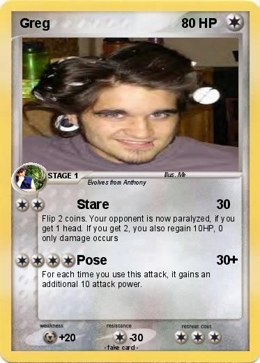 Pokémon Greg 479 479 - Stare - My Pokemon Card