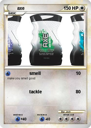 Pokémon axe 7 7 - smell - My Pokemon Card