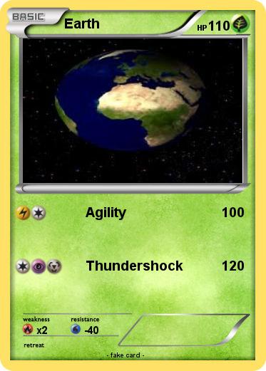 Pokémon Earth 643 643 - Agility - My Pokemon Card