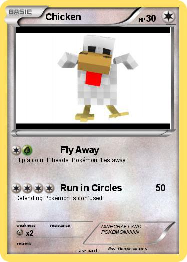 Pokémon Chicken 804 804 - Fly Away - My Pokemon Card