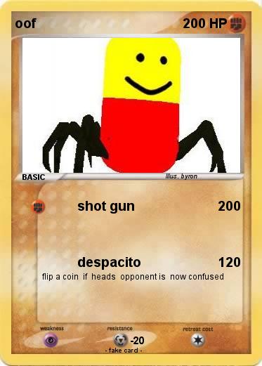 Pokémon oof 106 106 - shot gun - My Pokemon Card