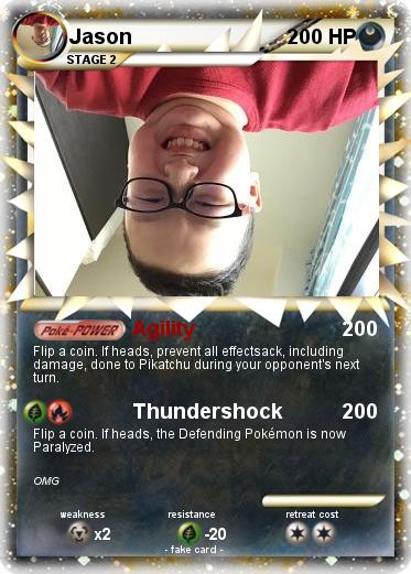 Pokémon Jason 1830 1830 - Agility - My Pokemon Card