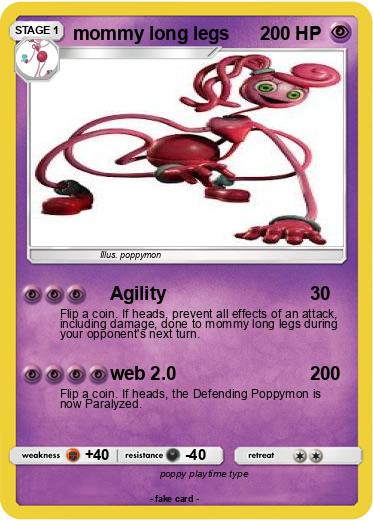 Pokémon mommy long legs 39 39 - Agility - My Pokemon Card