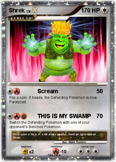 Pokémon Shrek 778 778 - Scream - My Pokemon Card
