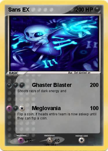 Pokémon Sans EX 5 5 - Ghaster Blaster - My Pokemon Card