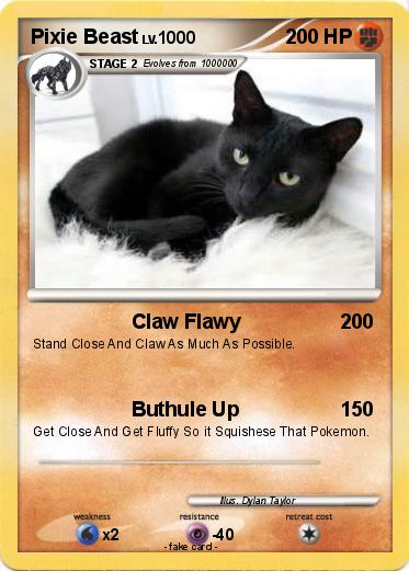 Pokémon Pixie Beast - Claw Flawy - My Pokemon Card
