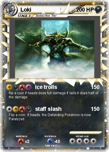 Pokémon Loki 91 91 - ice trolls - My Pokemon Card