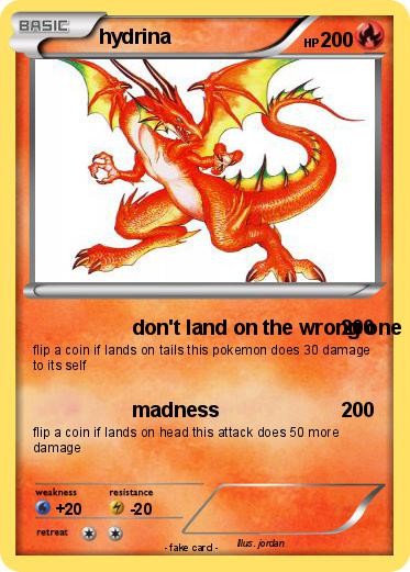 Pokémon hydrina - don't land on the wrong one - My Pokemon Card