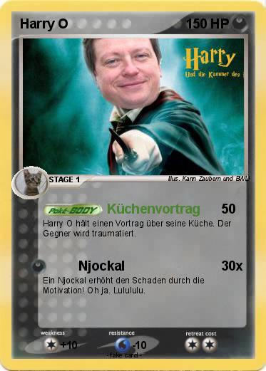 Pokémon Harry O - Küchenvortrag - My Pokemon Card