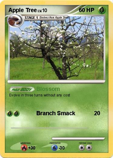 Pokémon Apple Tree - Blossom - My Pokemon Card