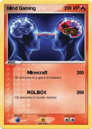 Pokémon Mind Gaming - Minecraft - My Pokemon Card