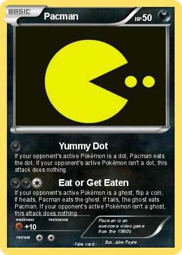Pokémon Pacman 421 421 - Yummy Dot - My Pokemon Card