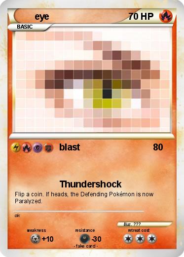 Pokémon eye 225 225 - blast - My Pokemon Card