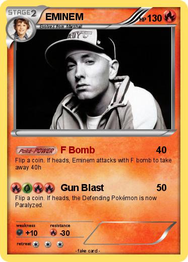 Pokémon EMINEM 447 447 - F Bomb - My Pokemon Card