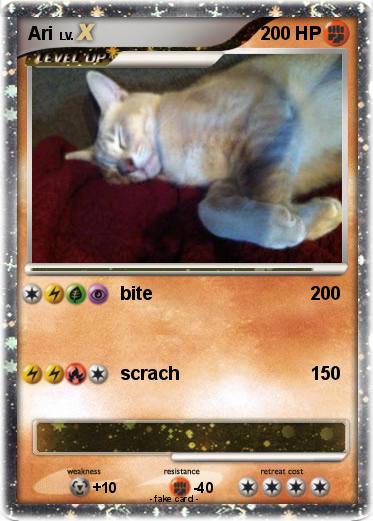 Pokémon Ari 31 31 - bite - My Pokemon Card
