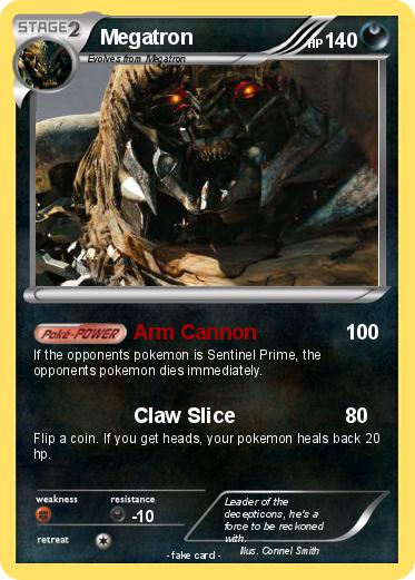 Pokémon Megatron 406 406 - Arm Cannon - My Pokemon Card