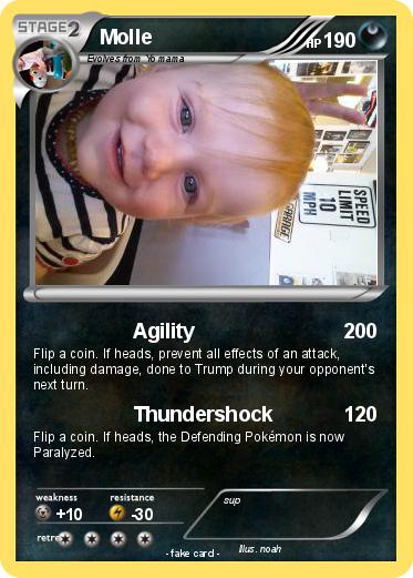 Pokémon Molle 2 2 - Agility - My Pokemon Card