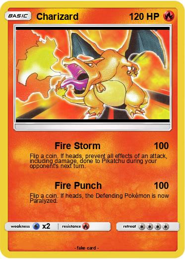 Pokémon Charizard 11680 11680 - Fire Storm - My Pokemon Card