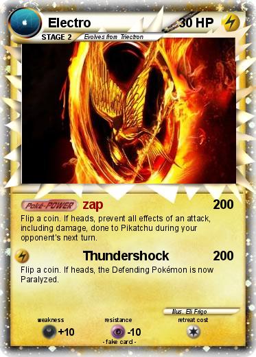 Pokémon Electro 125 125 - zap - My Pokemon Card