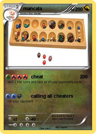 Pokémon mancala - cheat - My Pokemon Card