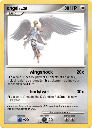 Pokémon angel 754 754 - wingshock - My Pokemon Card