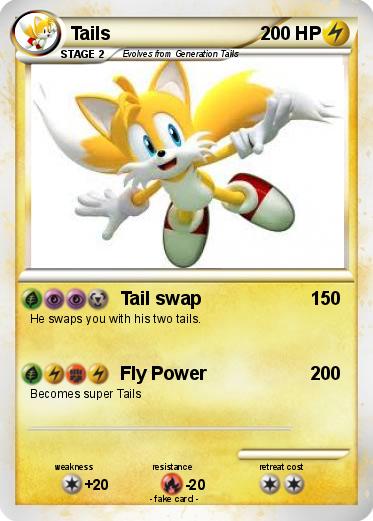 Pokémon Tails 891 891 - Tail swap - My Pokemon Card