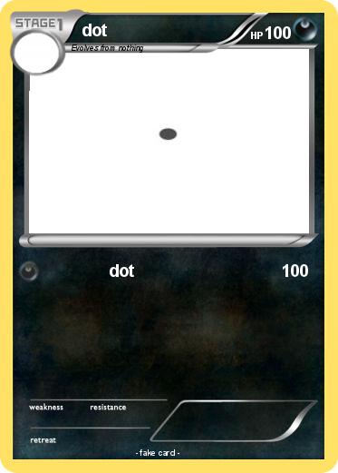 Pokémon dot 76 76 - dot - My Pokemon Card