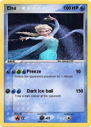 Pokémon Elsa 869 869 - Freeze - My Pokemon Card