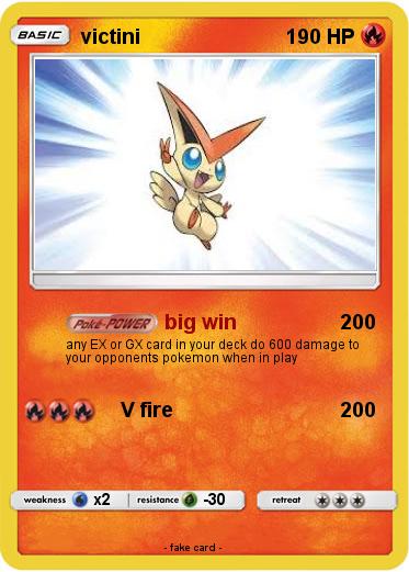 Pokémon victini 3679 3679 - big win - My Pokemon Card