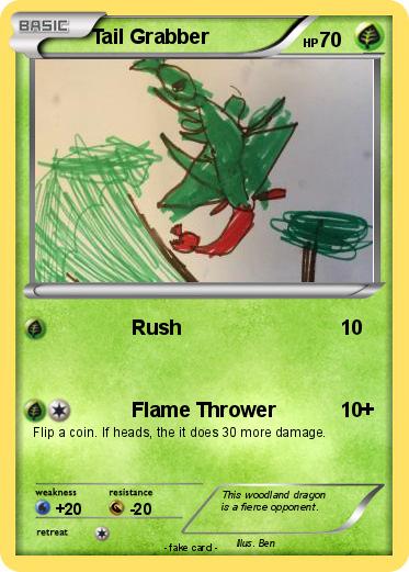Pokémon Tail Grabber - Rush - My Pokemon Card
